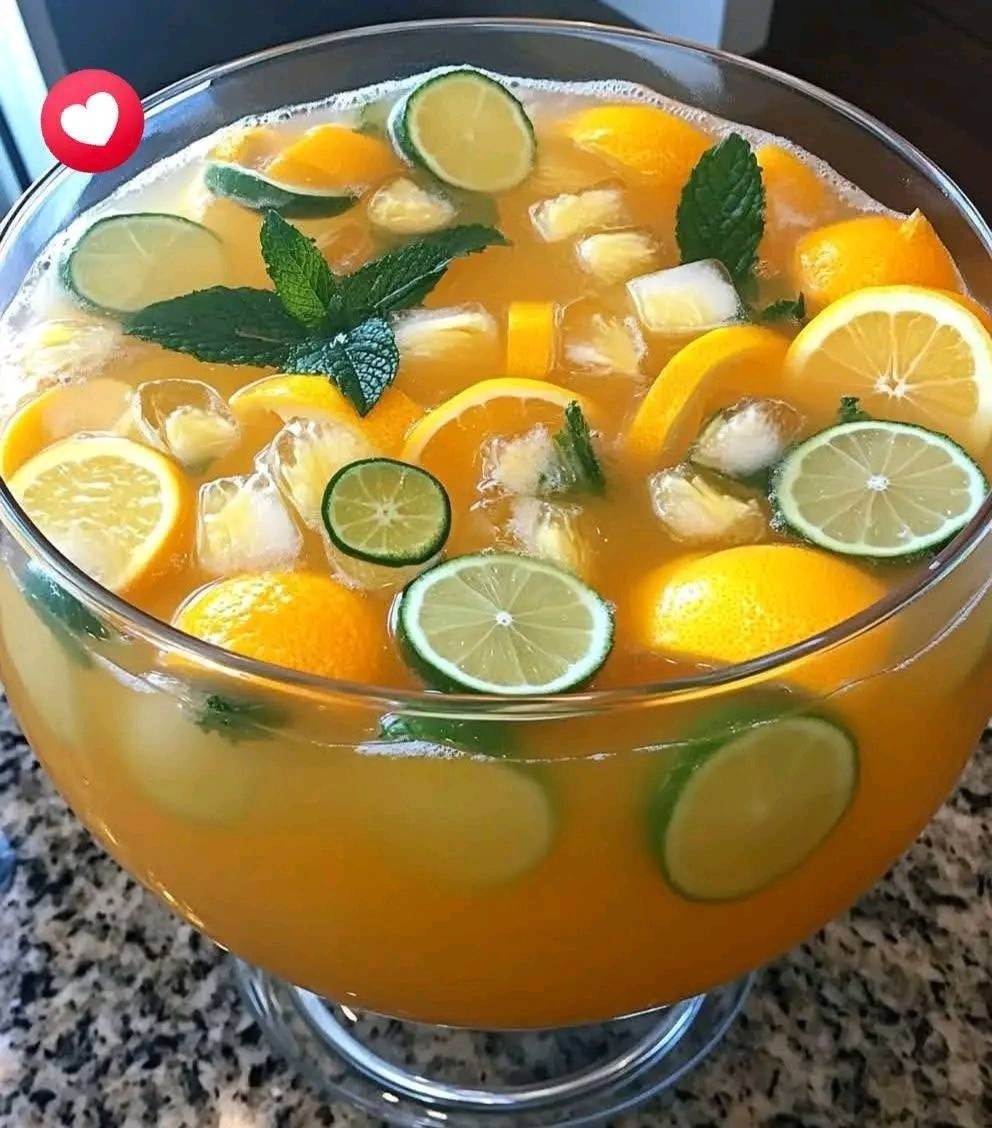 Punch Tropical à l’Ananas et Limonade : La Recette Cocktail Parfaite ...
