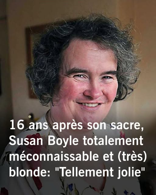 Susan Boyle Méconnaissable : Son Nouveau Look Élégant Enflamme les ...